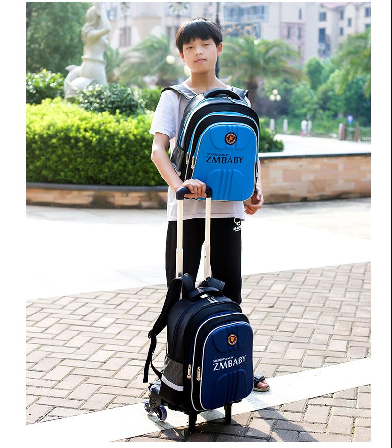 Factory Wholesale Student Wheeled School Backpack Bag from China ...